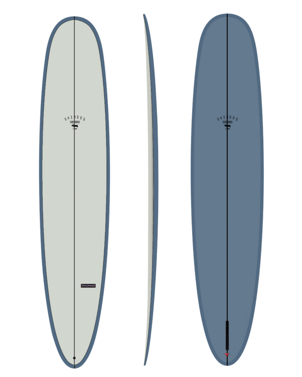 Skindog Thunderbolt Red Peacemaker - Dawn Grey/Slate - Skindog Surfboards